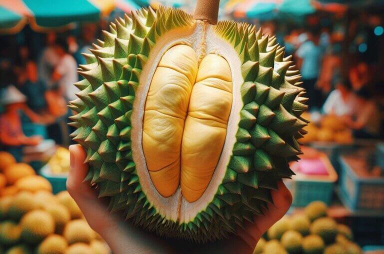 Le durian : Le fruit du Vietnam avec une odeur si spéciale que l’on ...